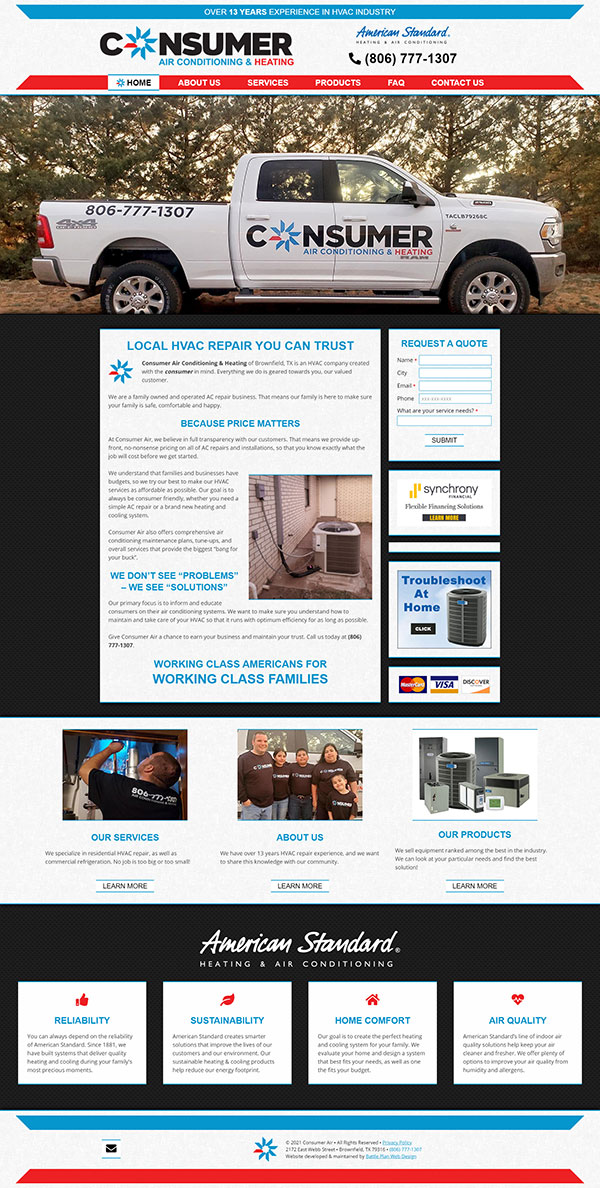 Portfolio • Battle Plan Web Design